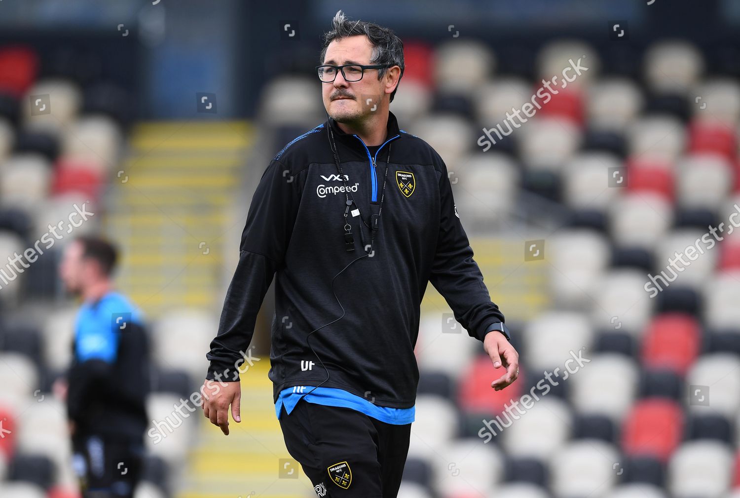 Dragons Coach Dai Flanagan Ahead Kick Editorial Stock Photo - Stock ...