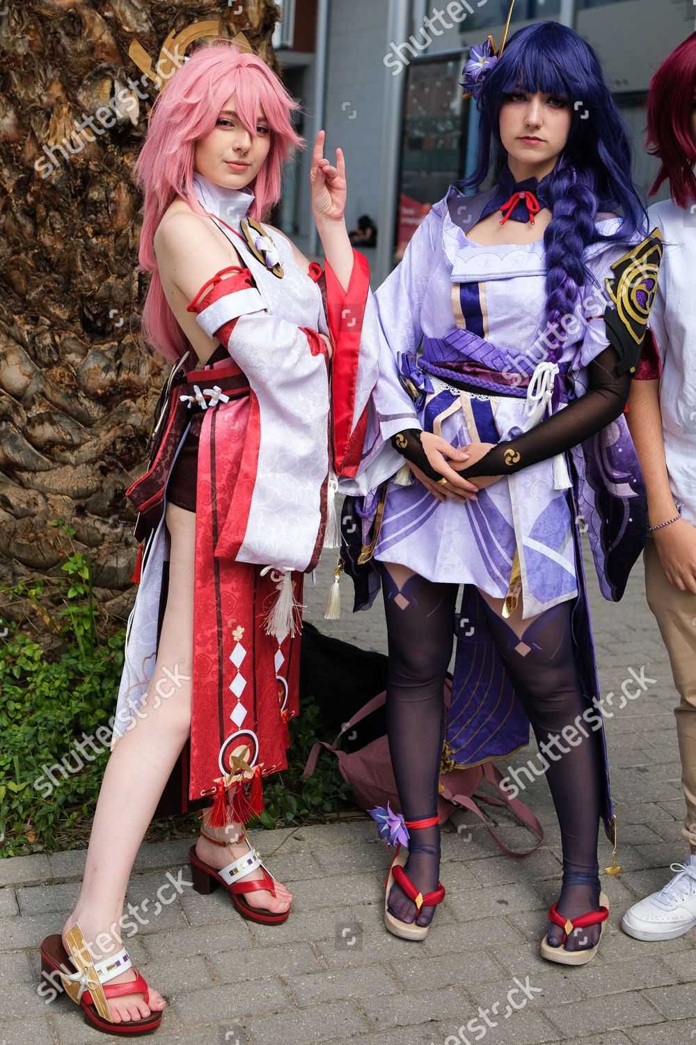 Cosplayers Pose During Japan Weekend Madrid Editorial Stock Photo ...