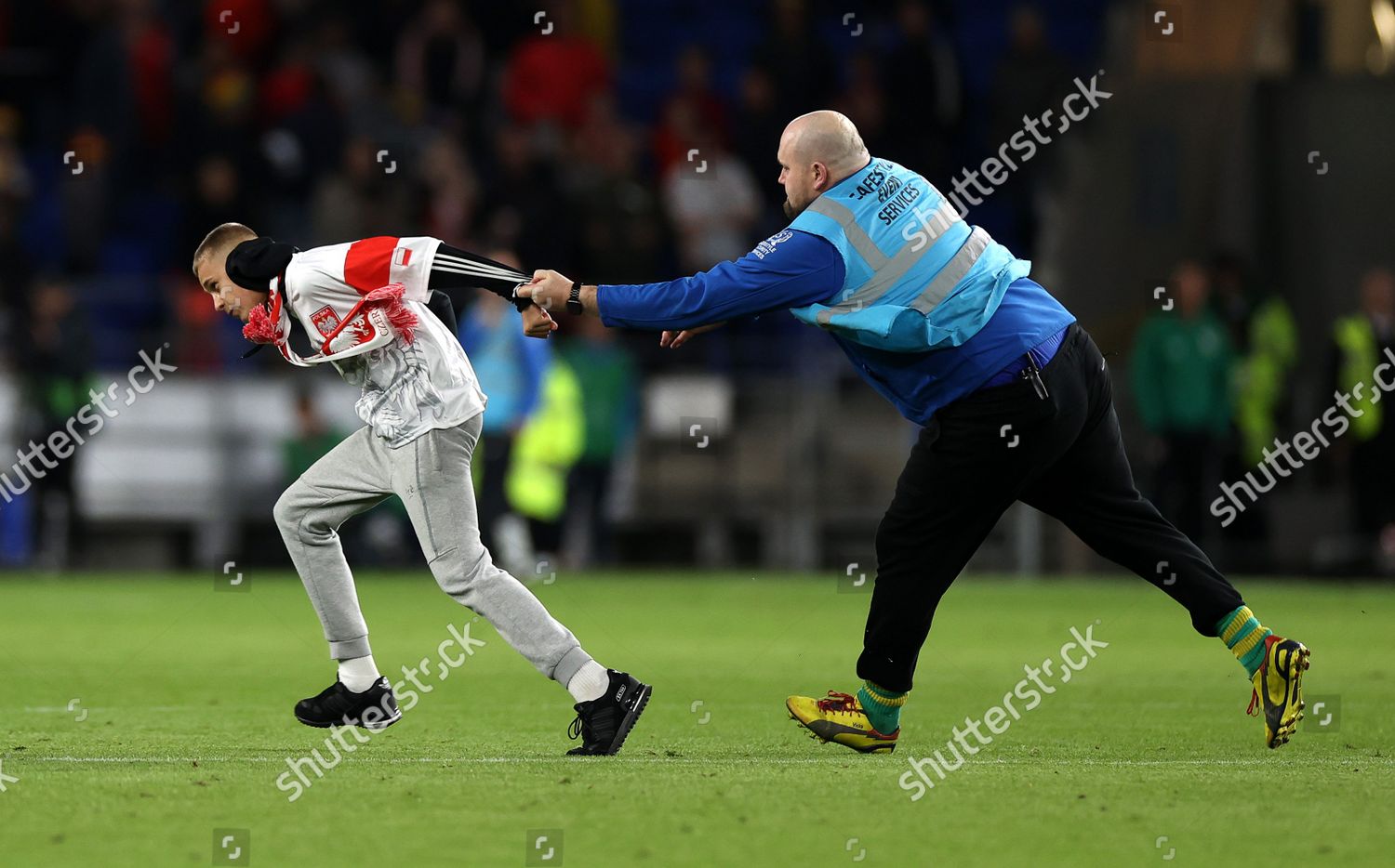 Polish Pitch Invader Caught By Steward Editorial Stock Photo - Stock ...