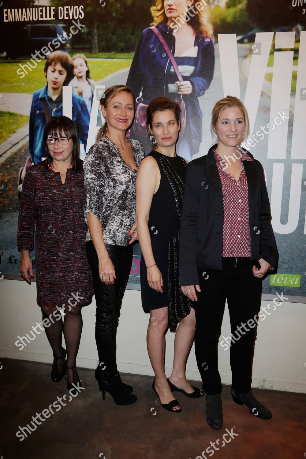 Isabelle Czajka Julie Ferrier Emmanuelle Devos Editorial Stock Photo - Stock Image | Shutterstock