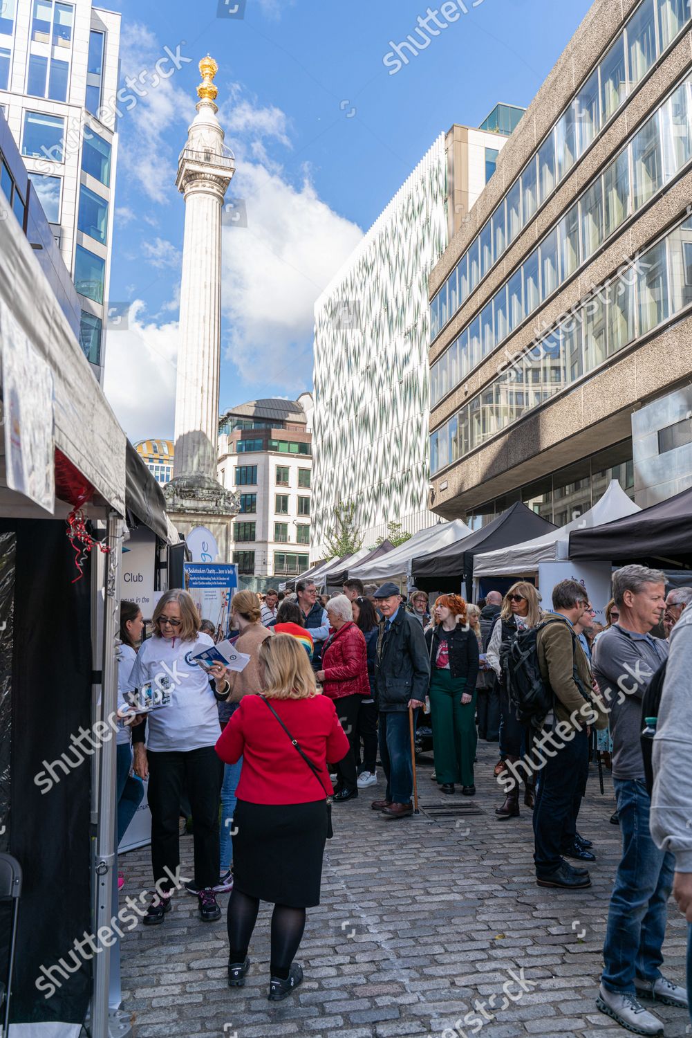 Livery Fair Stall Crowd Monument Background Editorial Stock Photo ...