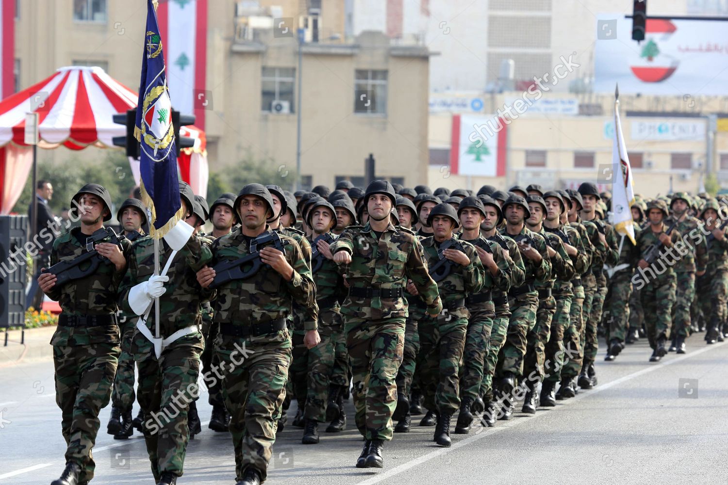 Units Lebanese Armed Forces Seen During Editorial Stock Photo - Stock ...