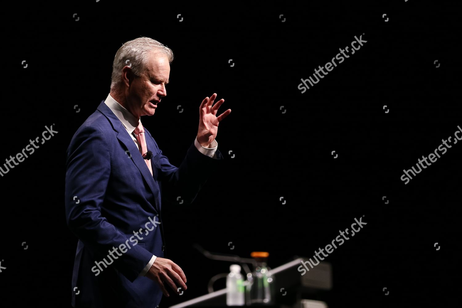 Well Known Commentator Ross Cameron Opens Editorial Stock Photo - Stock ...