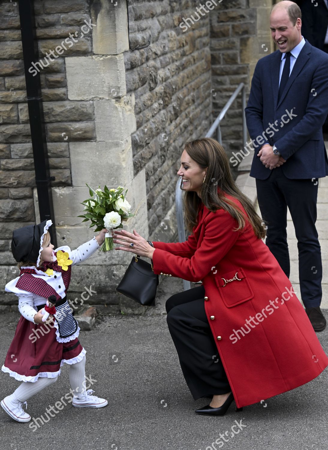 Catherine Princess Wales Hugs 2 Year Editorial Stock Photo - Stock ...