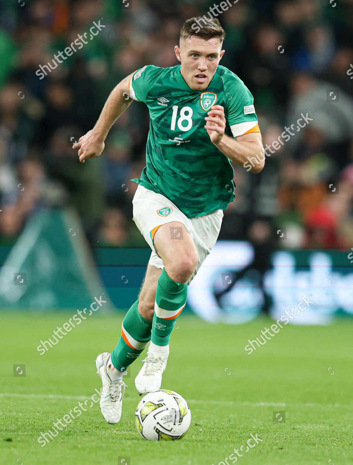 Dara Oshea Republic Ireland Editorial Stock Photo - Stock Image ...