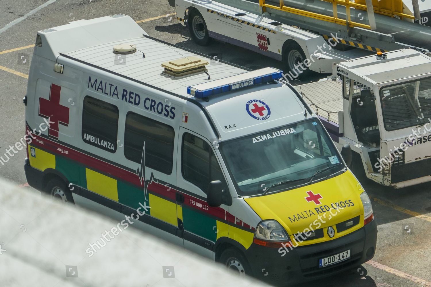 Malta Red Cross Ambulance Seen Luqa Editorial Stock Photo - Stock Image ...