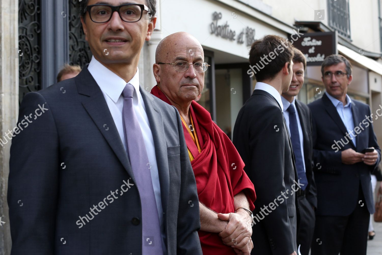 French Buddhist Monk Matthieu Ricard Arriving Editorial Stock Photo ...