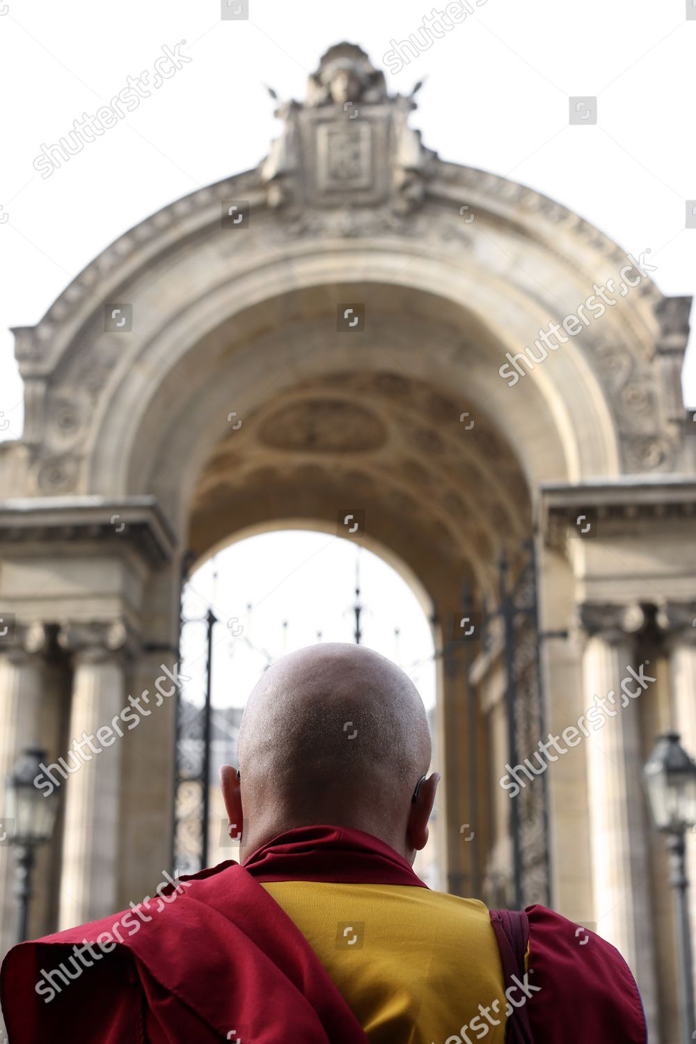 French Buddhist Monk Matthieu Ricard Arriving Editorial Stock Photo ...