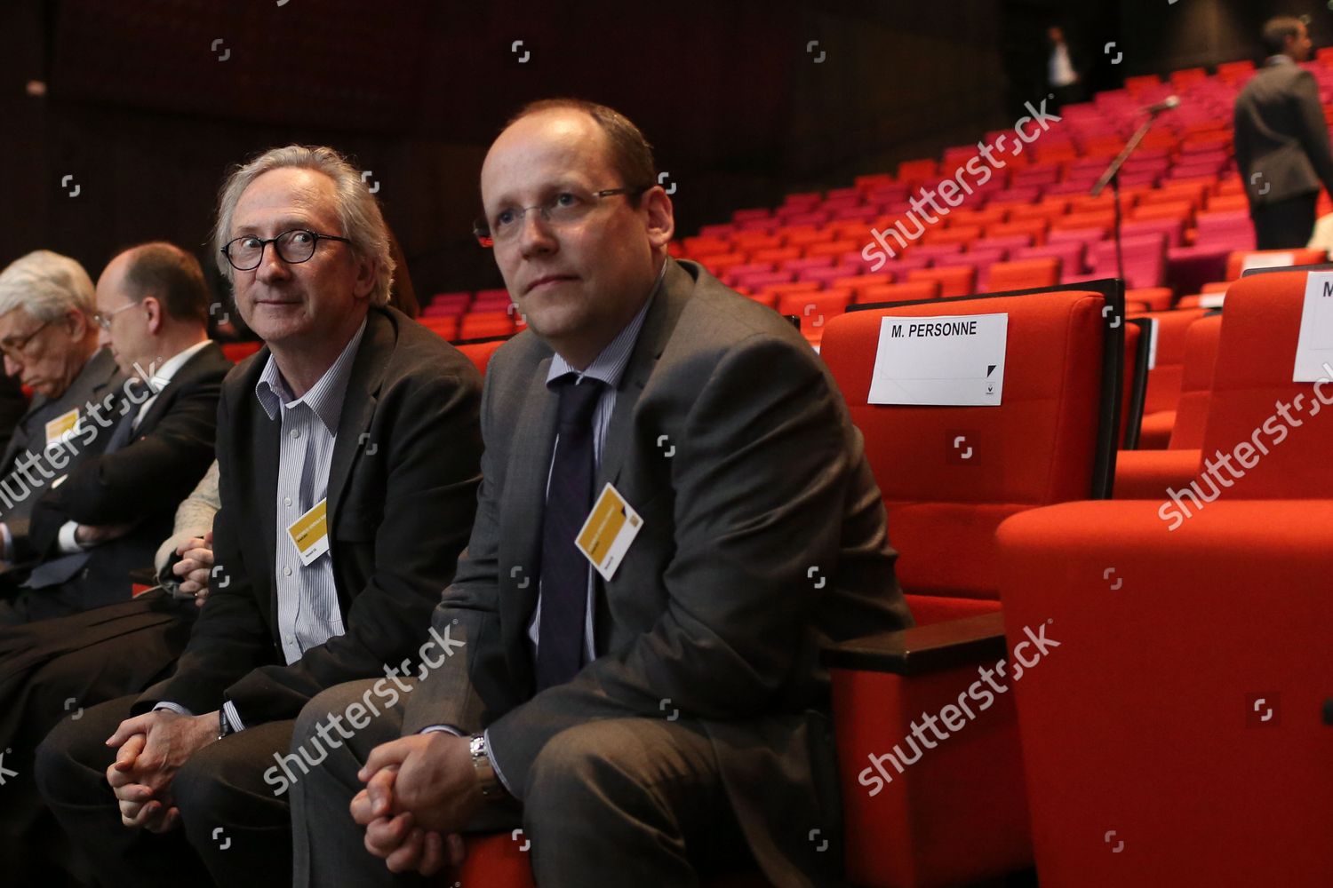 French Food Industry Group Danone Chairman Editorial Stock Photo ...