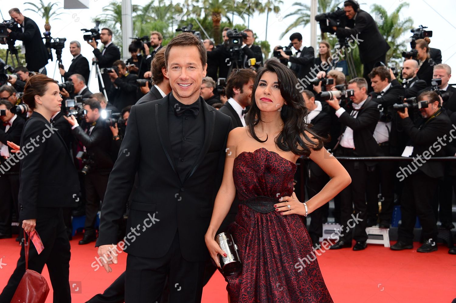 Stephane Rousseau His Wife Arriving Screening Editorial Stock Photo ...