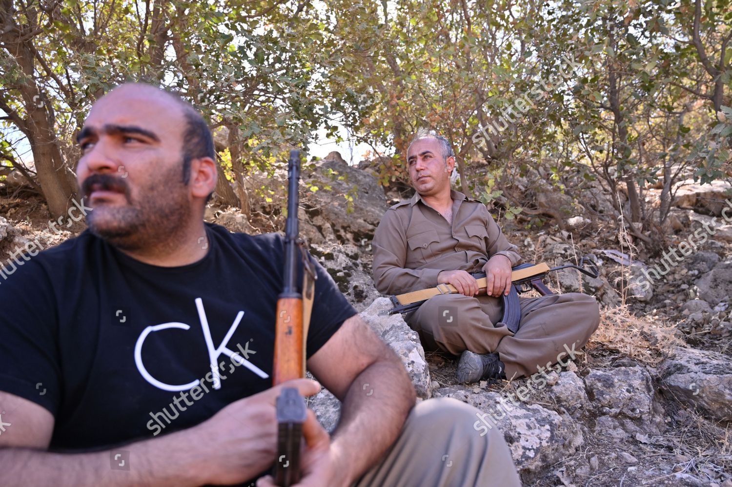 Fighter Komala Party Iranian Kurdistan Komalah Editorial Stock Photo ...