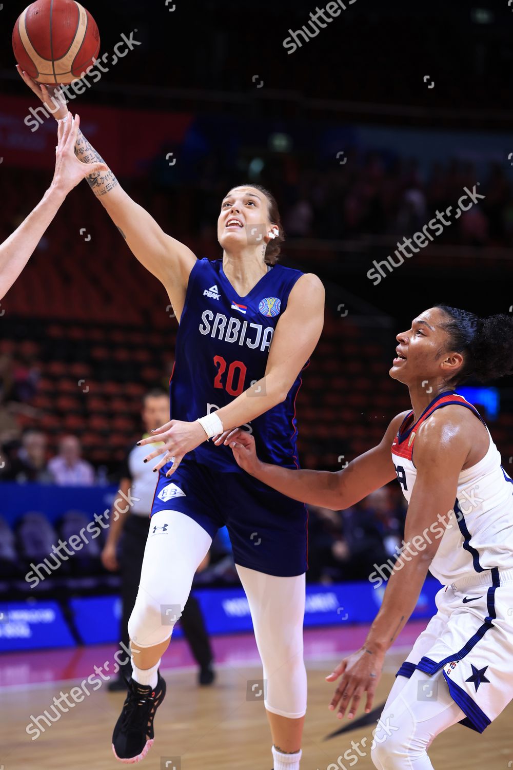Jovana Nogic Serbia R Competes Ball Editorial Stock Photo - Stock Image ...