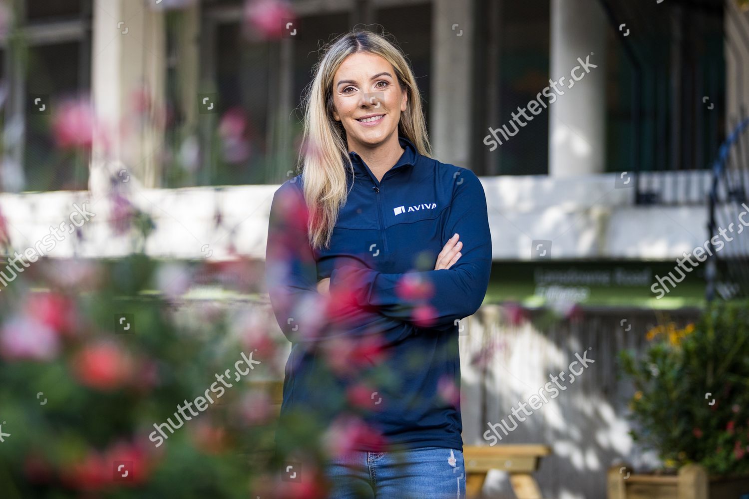 Pictured Wellknown Broadcaster Marie Crowe Aviva Editorial Stock Photo - Stock Image | Shutterstock