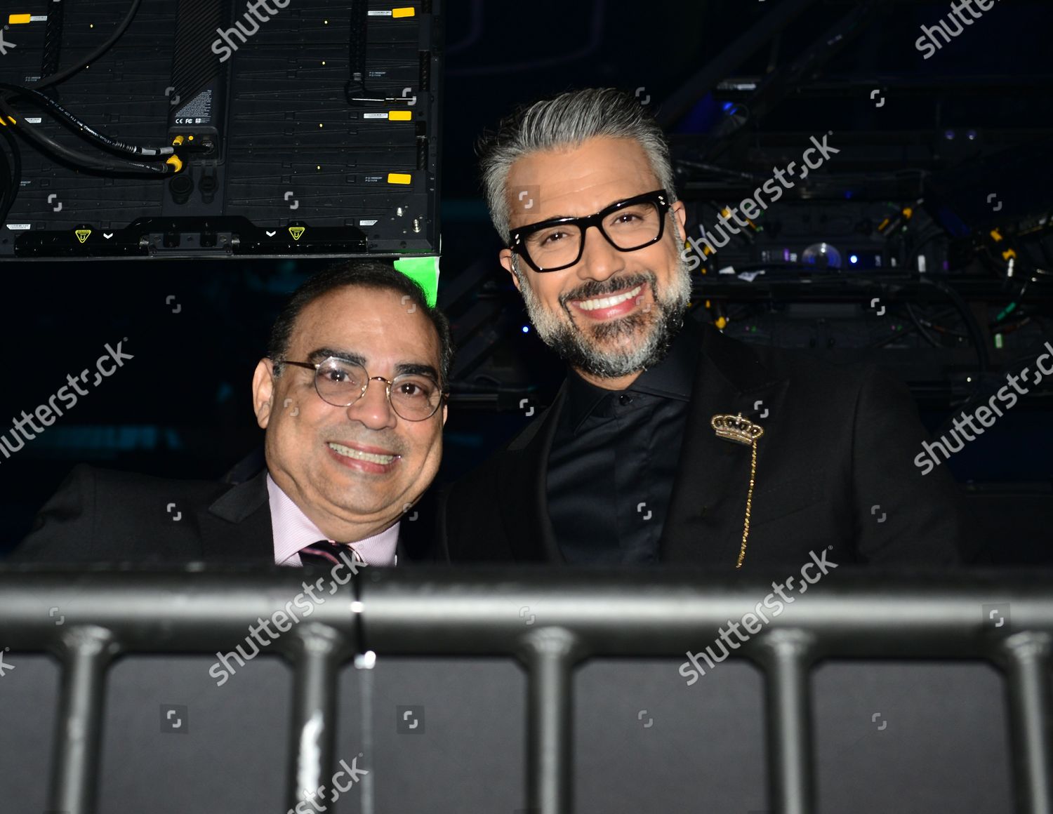 Gilberto Santa Rosa Jaime Camil Backstage Editorial Stock Photo - Stock ...