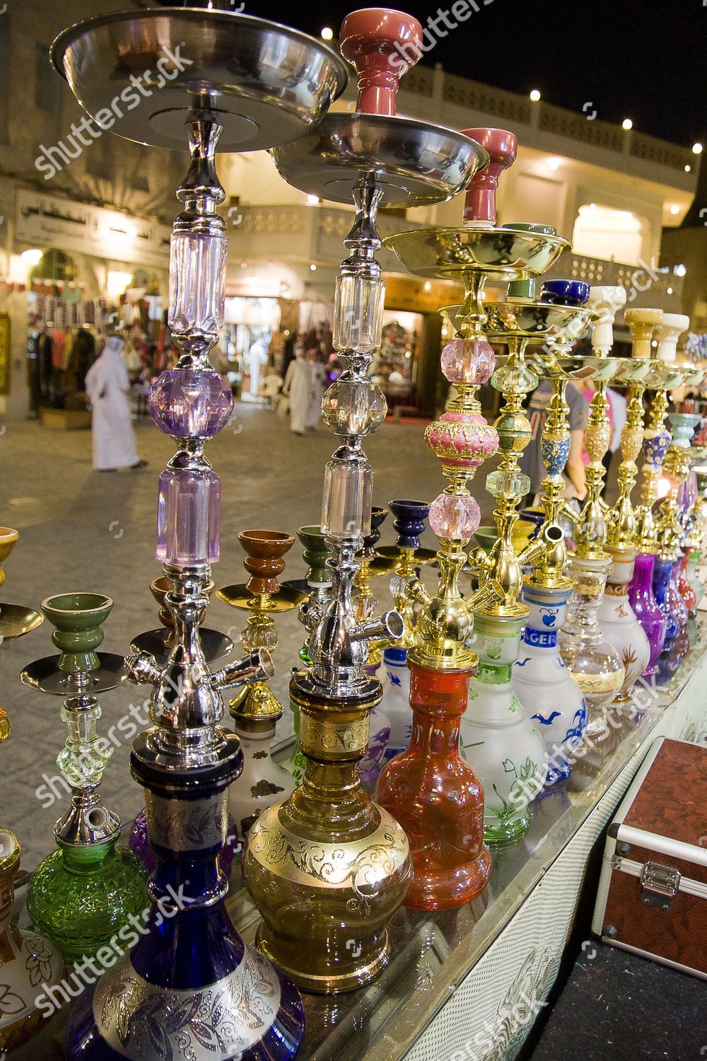 Shisha Tobacco Pipes Doha Qatar Editorial Stock Photo - Stock Image ...