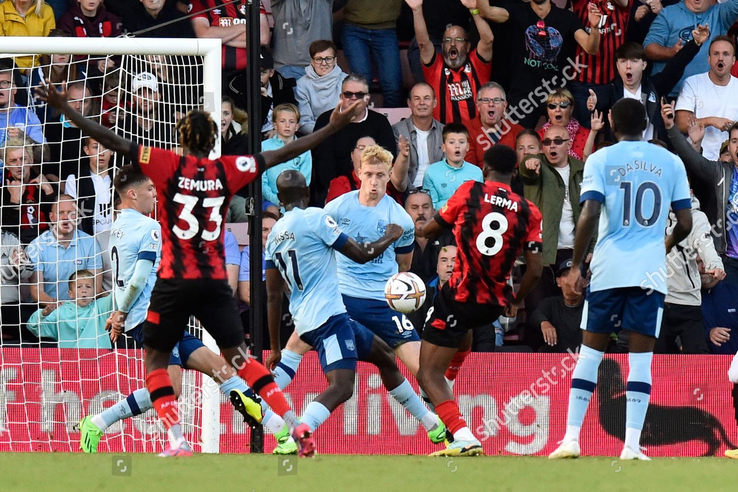 Bournemouth Appeal Handball Penalty Time Added Editorial Stock Photo ...