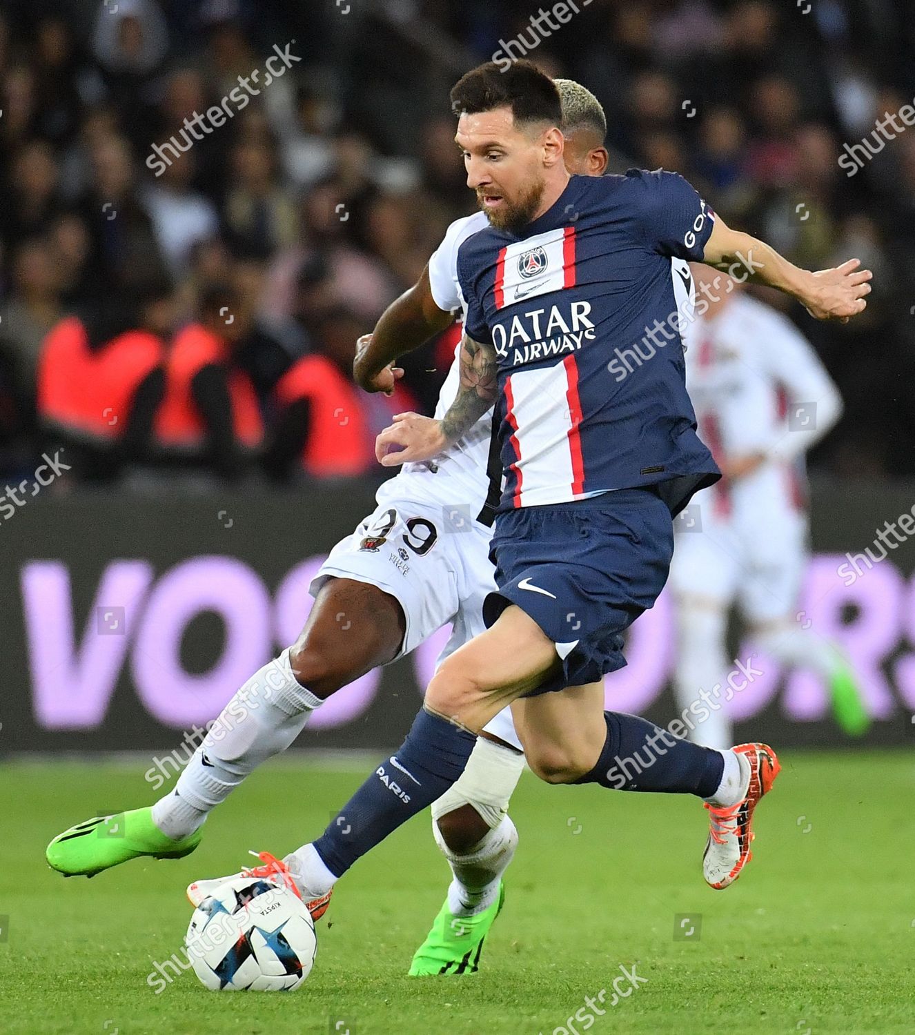 Psgs Lionel Messi During Ligue 1 Editorial Stock Photo - Stock Image ...