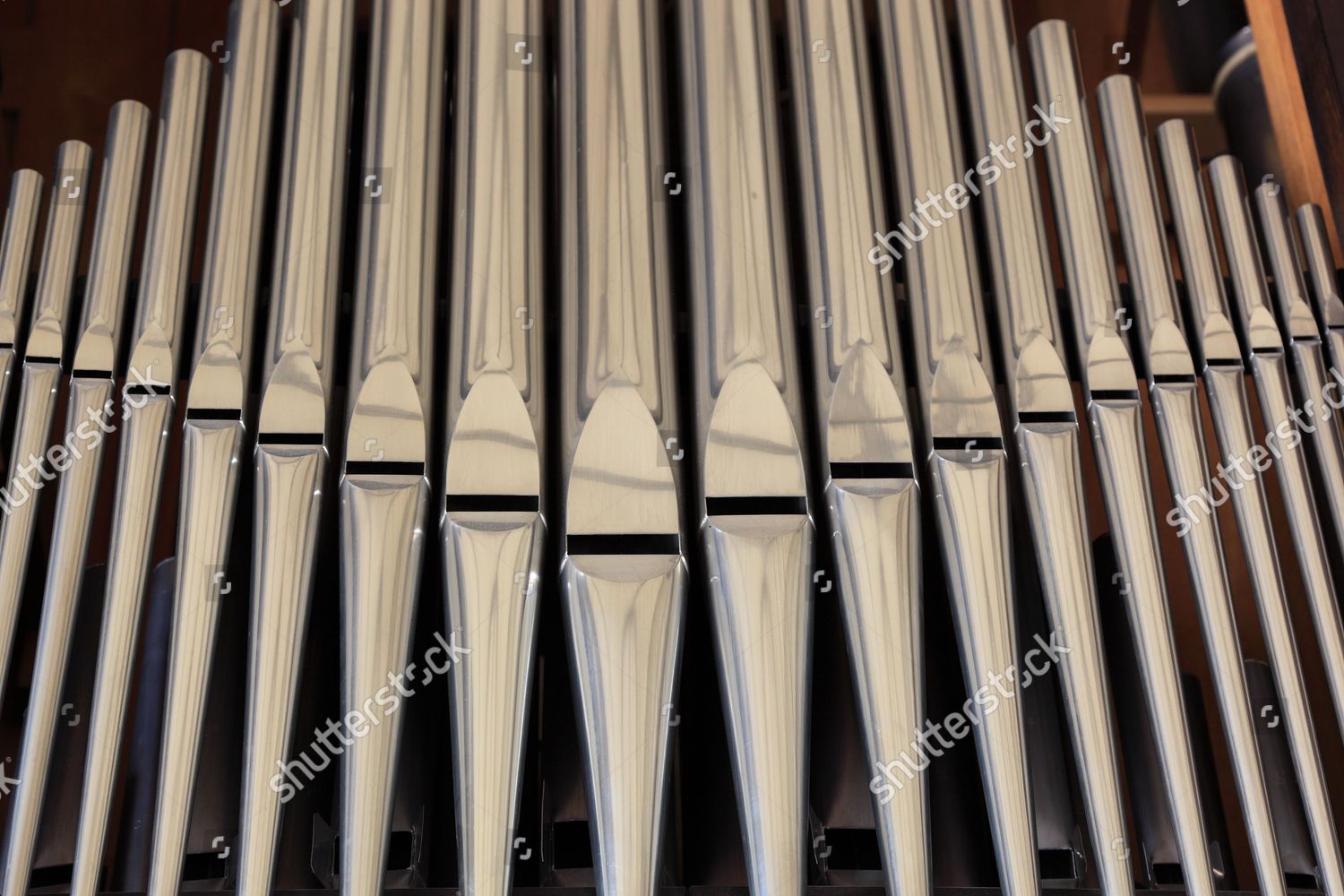 Organ Pipes Organ Roman Catholic Town Editorial Stock Photo - Stock ...