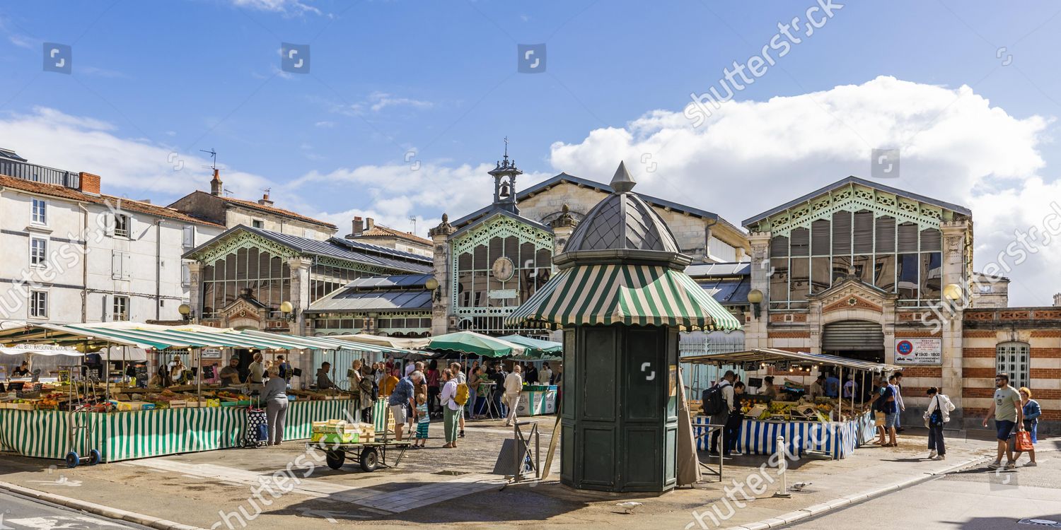 Market Stalls Front Historic Market Hall Editorial Stock Photo - Stock ...