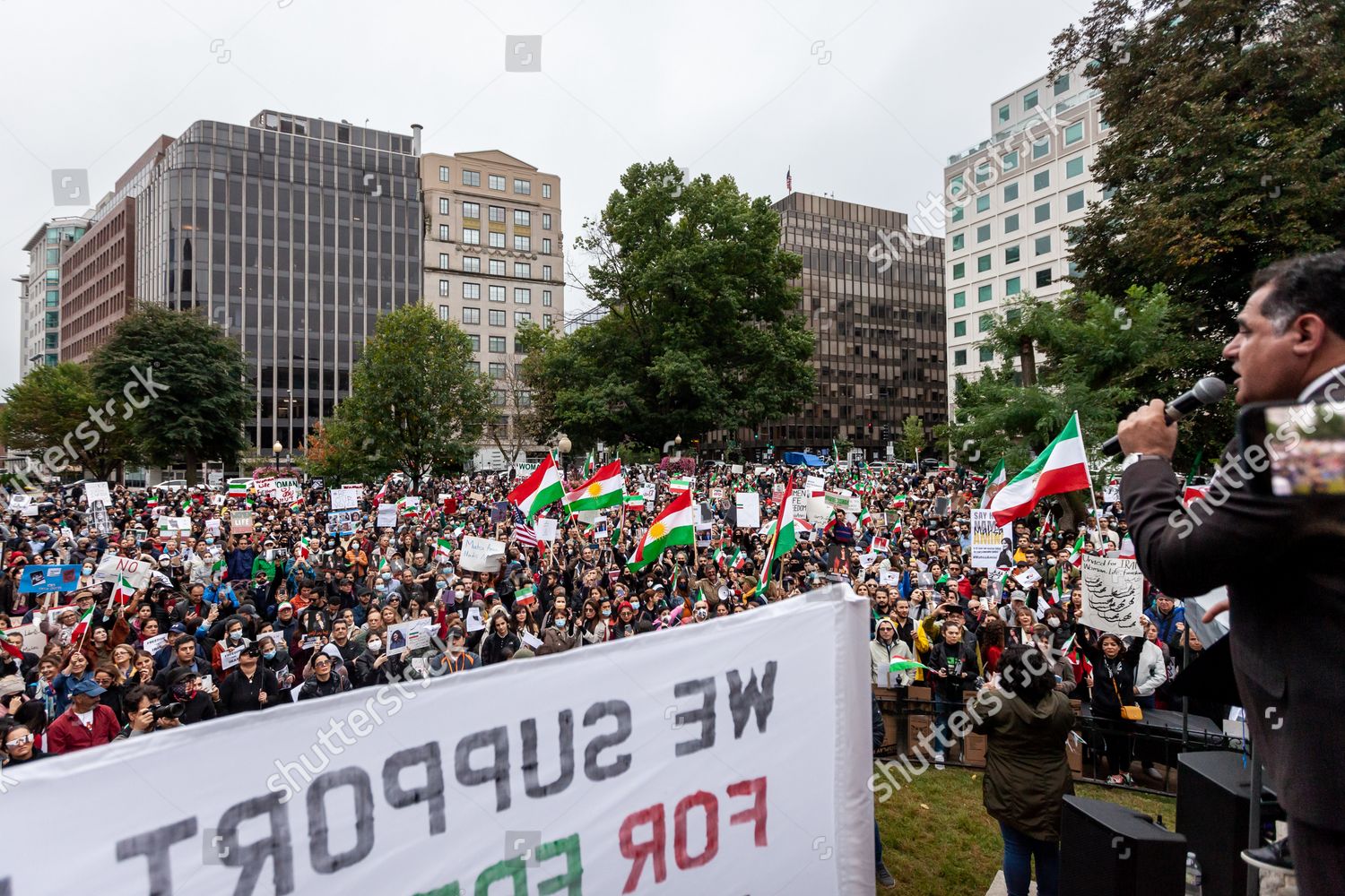 Thousands People Attend Protest Mahsa Amini Editorial Stock Photo ...