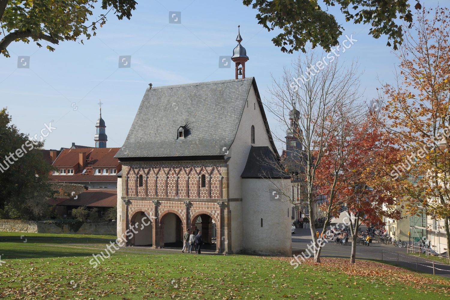 Unesco Carolingian Monastery Kings Hall Autumn Editorial Stock Photo ...