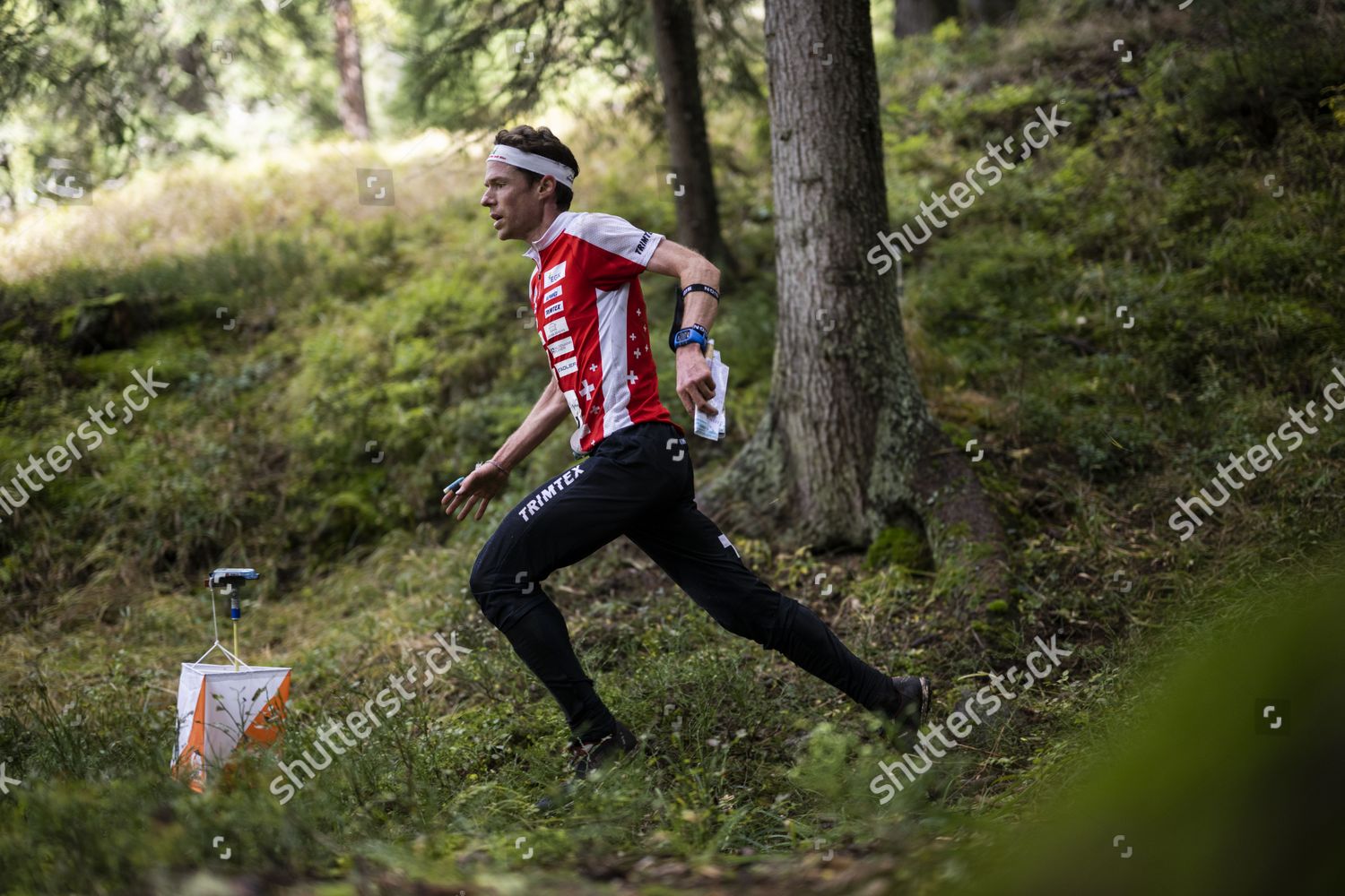 Daniel Hubmann Switzerland Action Orienteering World Editorial Stock Photo - Stock Image ...
