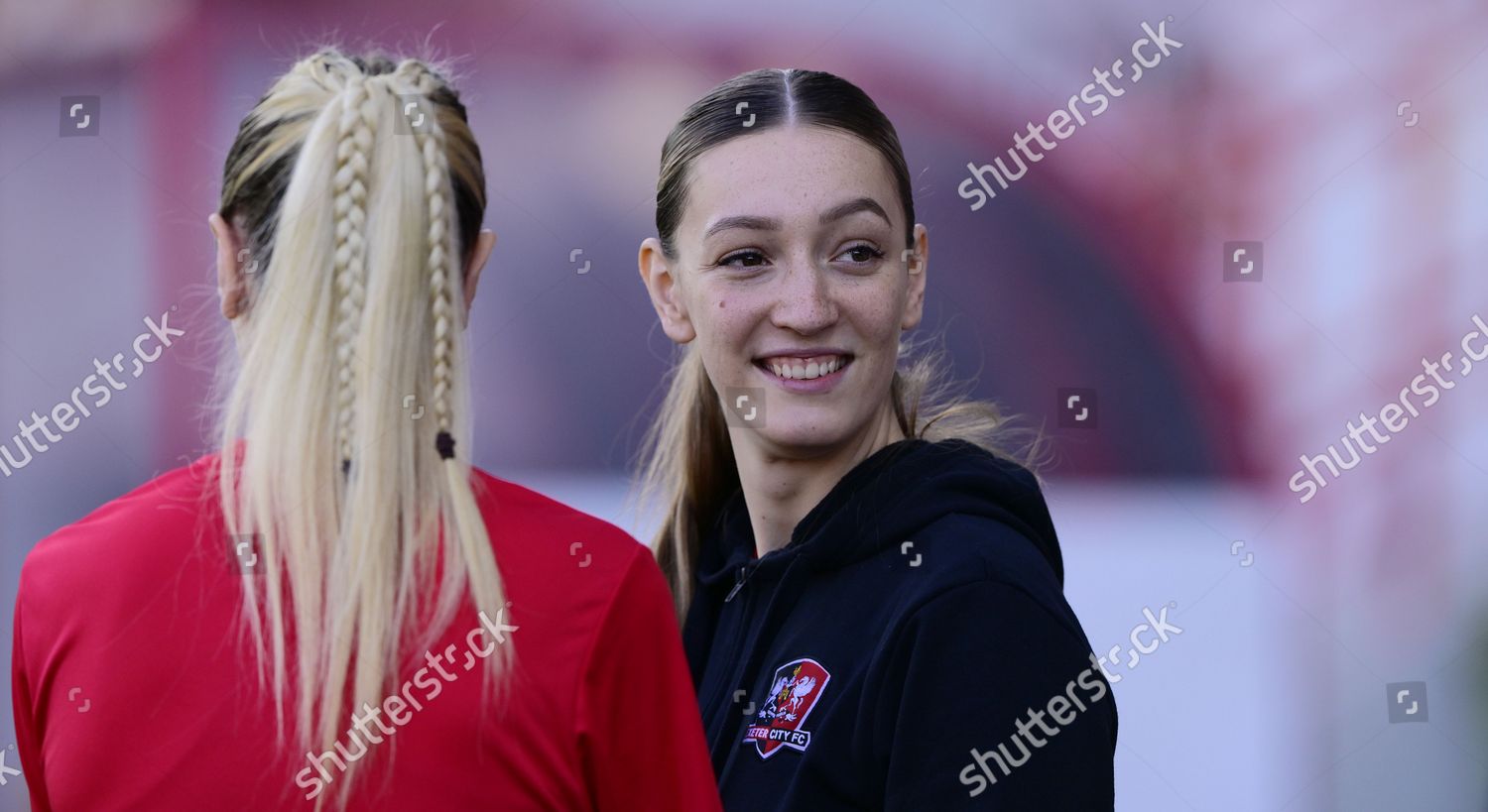 Chloe Gilroy Exeter City Women Checking Editorial Stock Photo - Stock ...