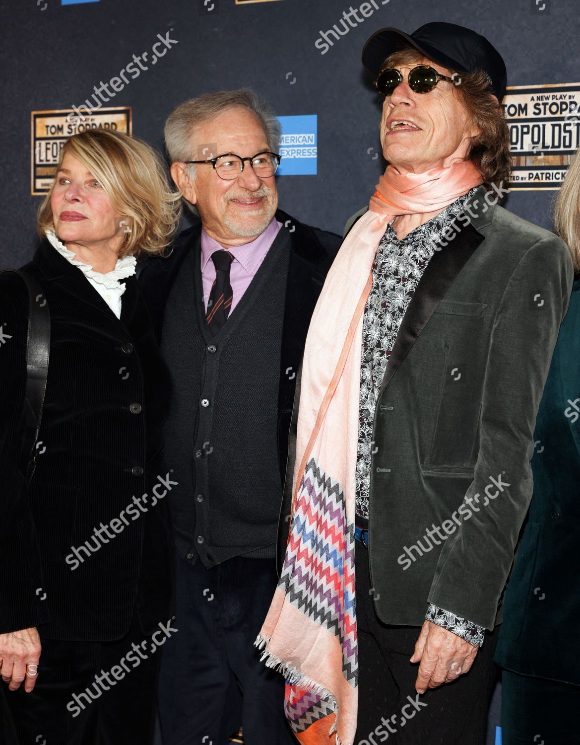 Kate Capshaw Steven Spielberg Mick Jagger Editorial Stock Photo - Stock ...