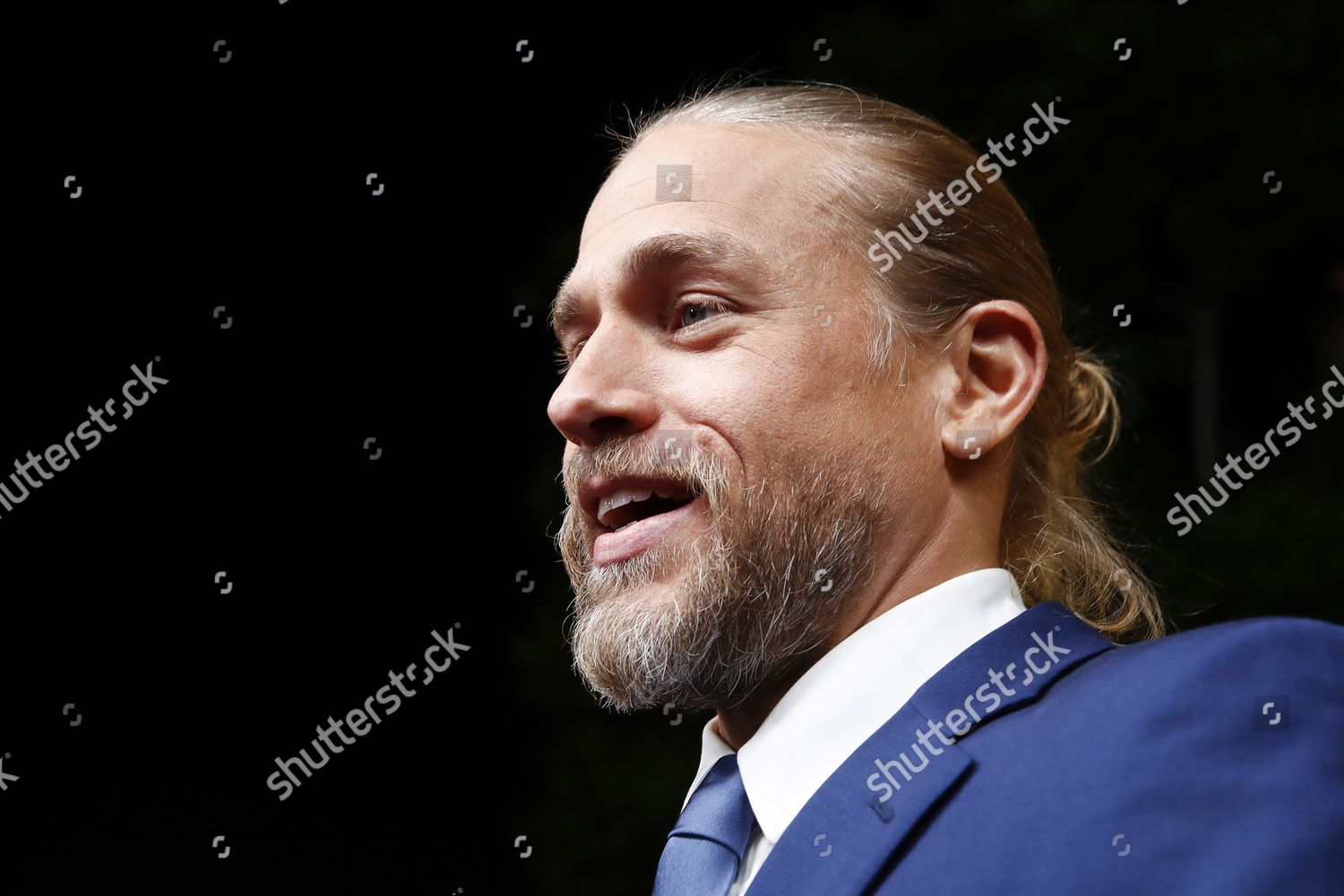 English Actor Charlie Hunnam Attends Premiere Editorial Stock Photo ...