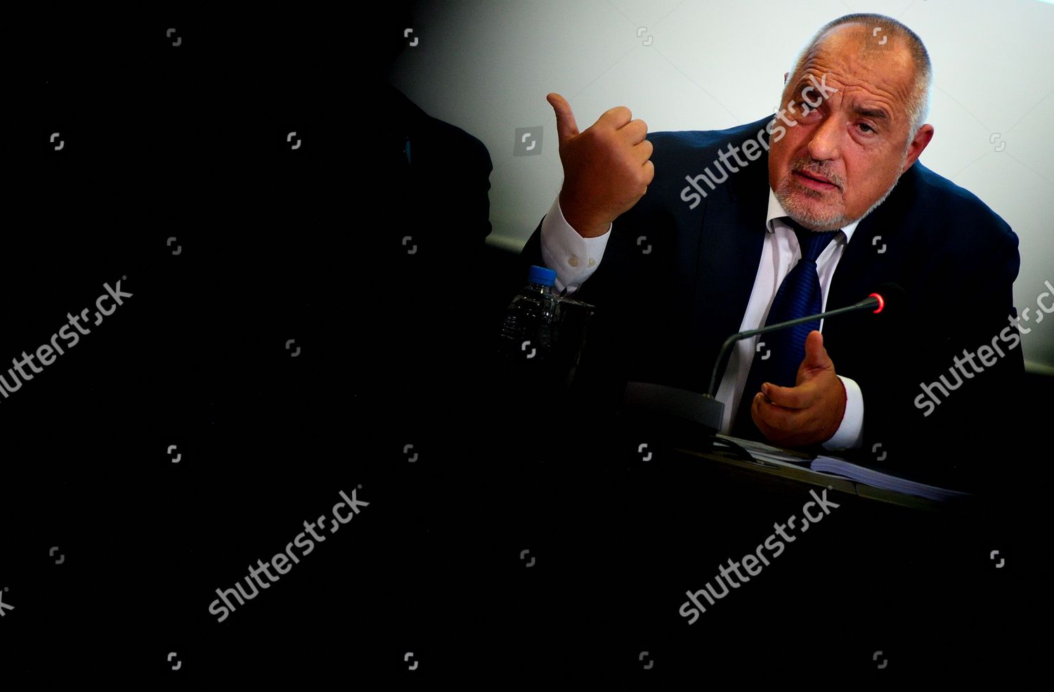 Boyko Borissov Leader Bulgarias Gerb Party Editorial Stock Photo ...