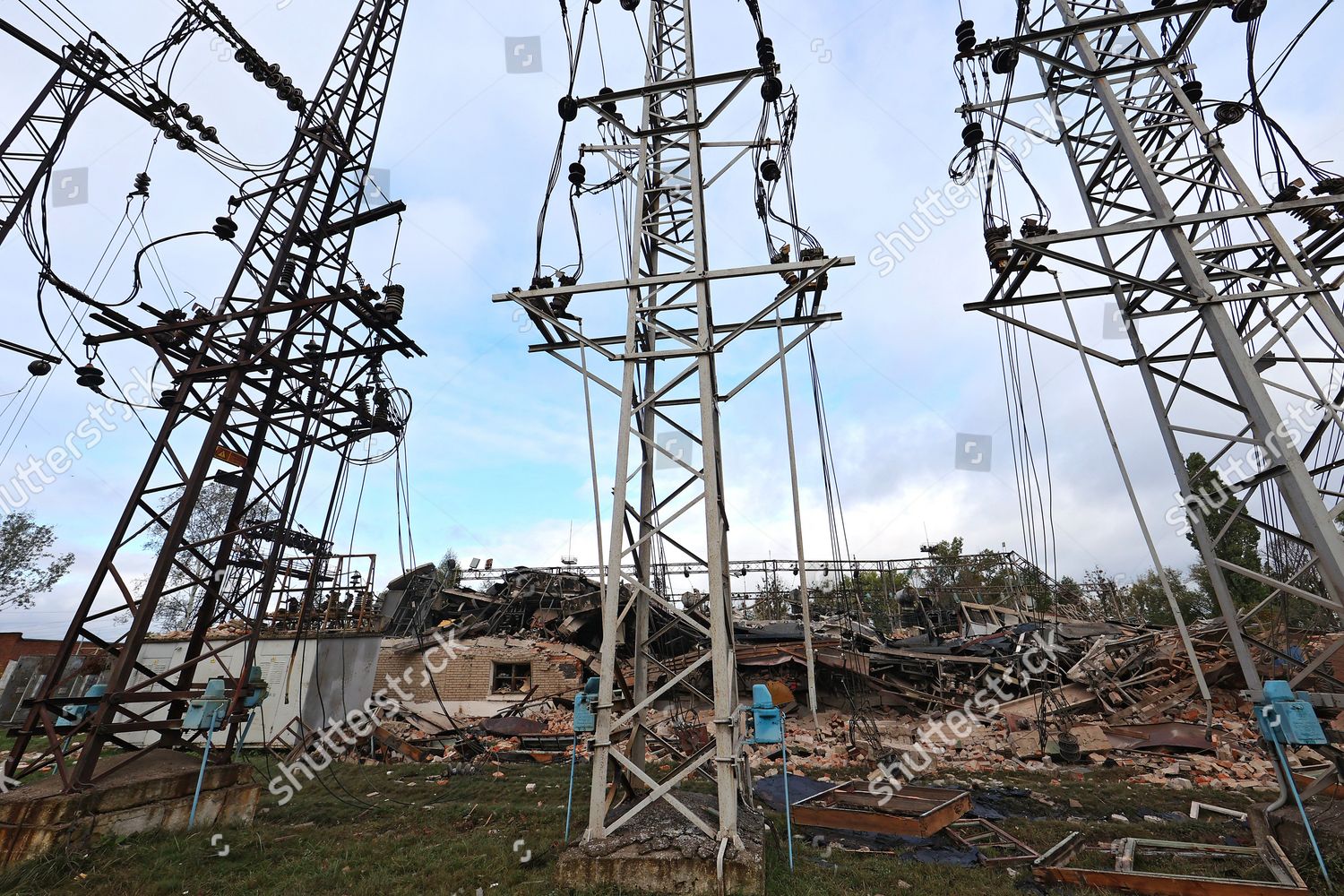 Power Substation Destroyed By Russian Missile Editorial Stock Photo ...