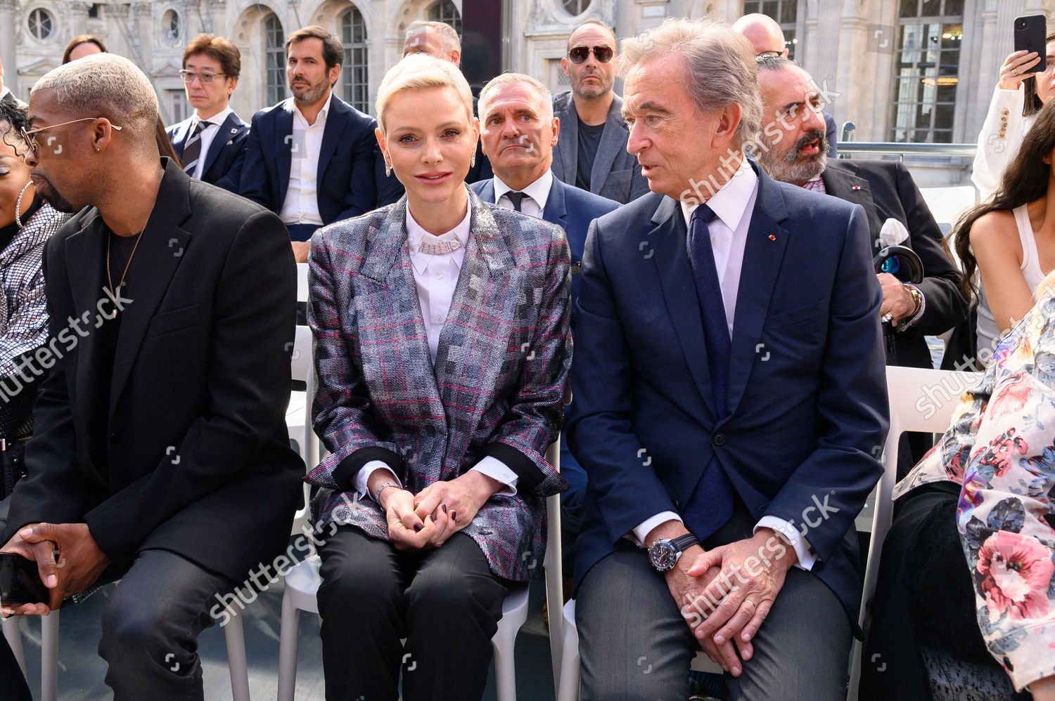 Princess Charlene Monaco L Bernard Arnault Editorial Stock Photo ...