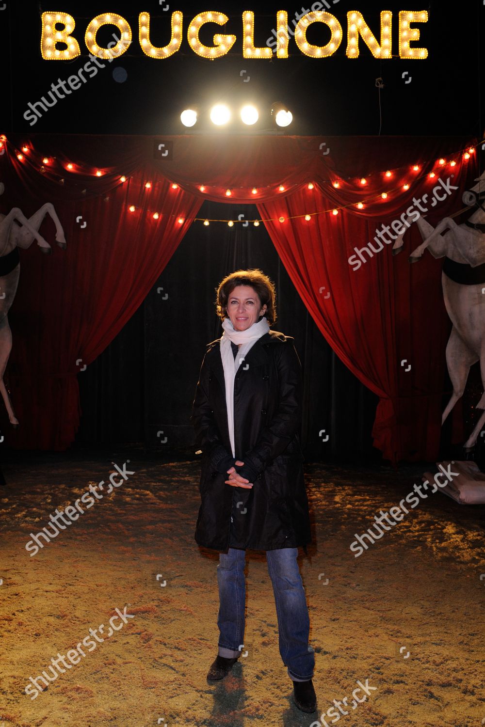 Exclusive Corinne Touzet Attending Andre Joseph Editorial Stock Photo ...