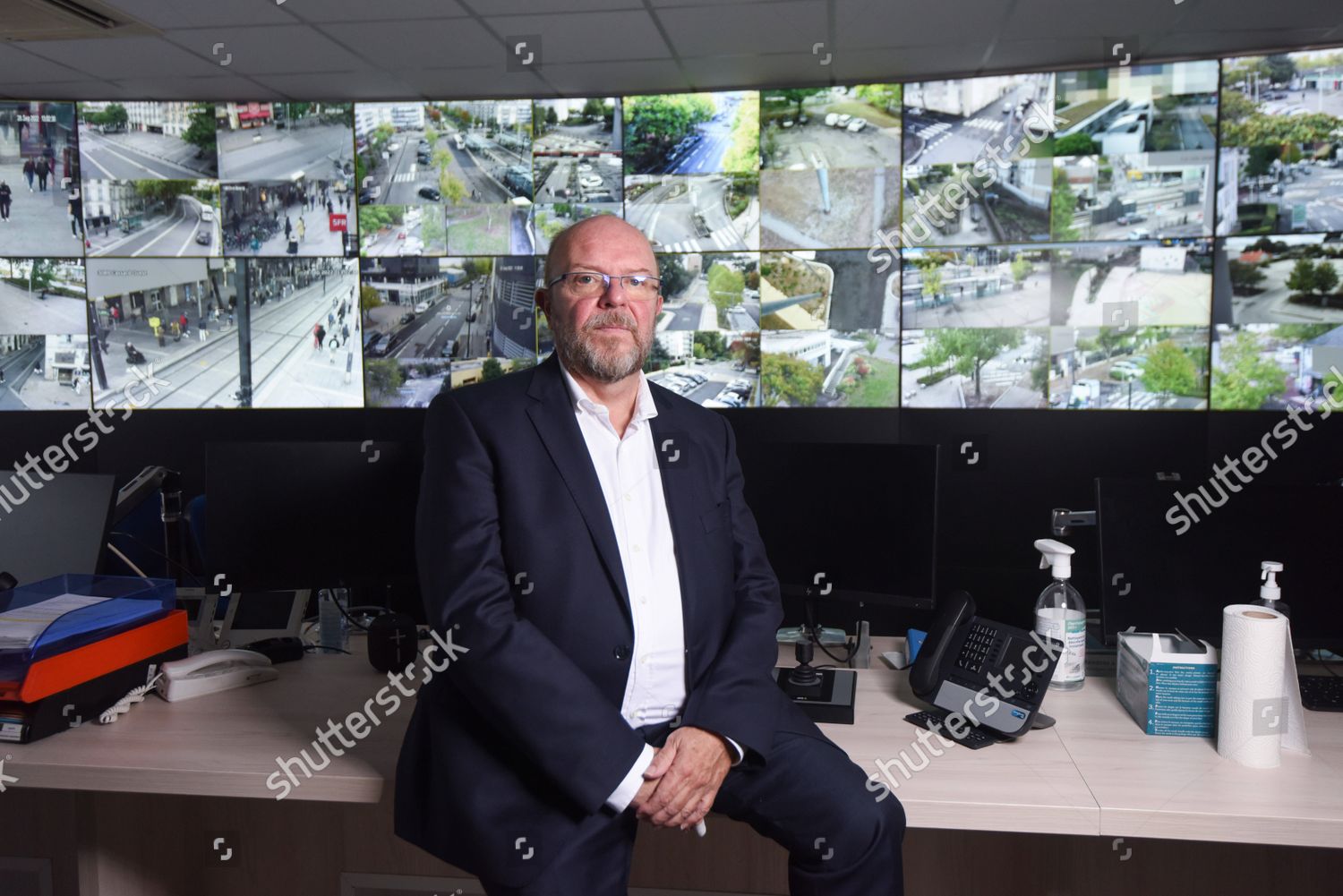 Pascal Bolo Deputy Mayor Nantes Security Editorial Stock Photo - Stock ...