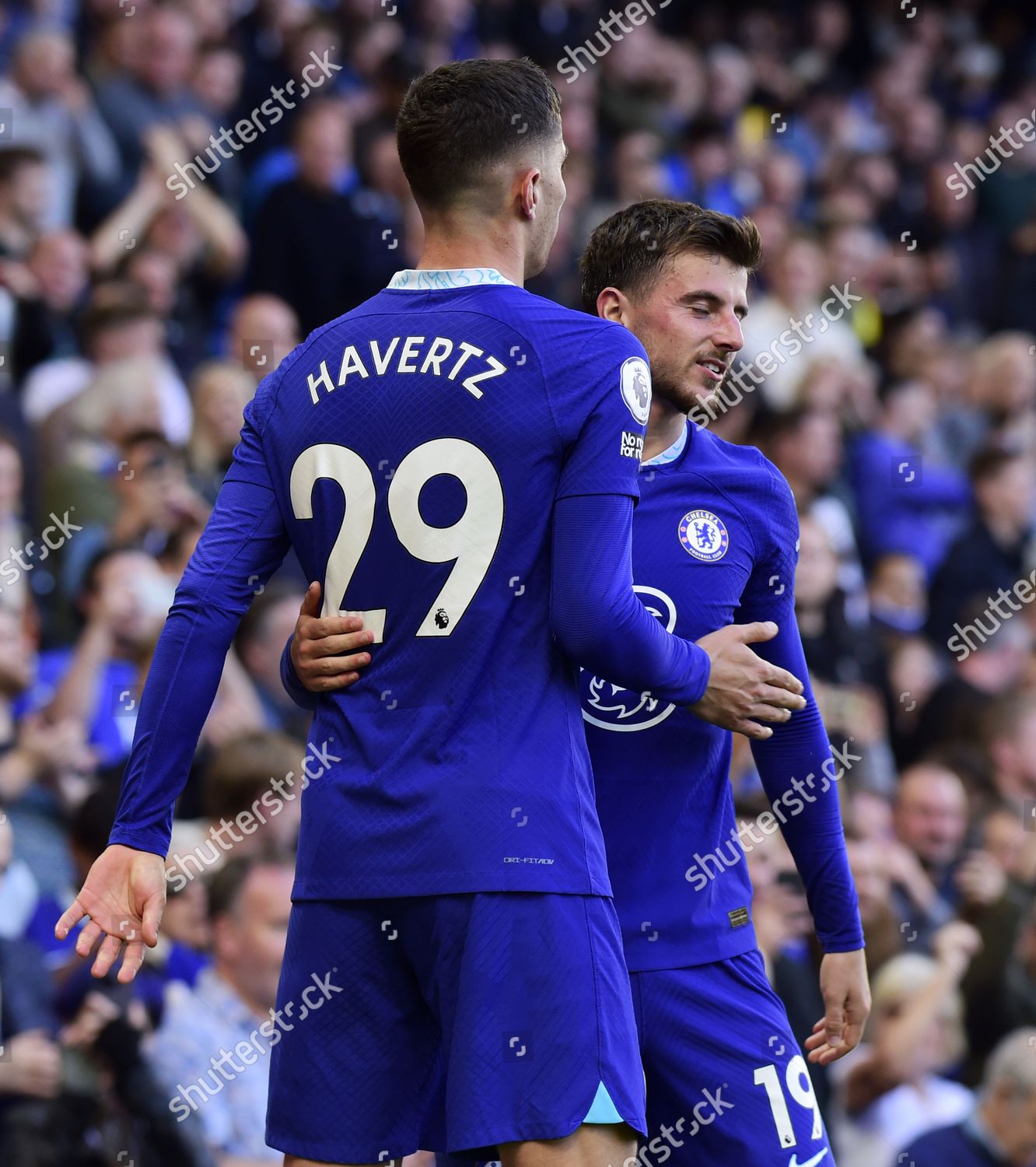 Goal Celebrations Kai Havertz Chelsea During Editorial Stock Photo ...