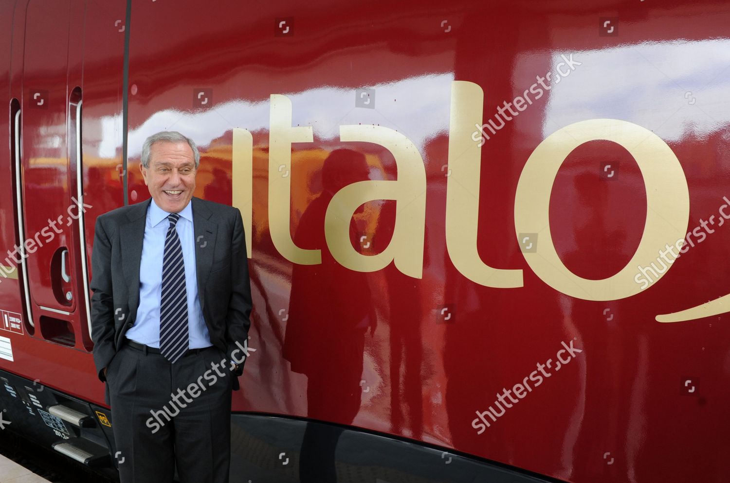 Managing Director Ntv Giuseppe Sciarrone Front Editorial Stock Photo ...