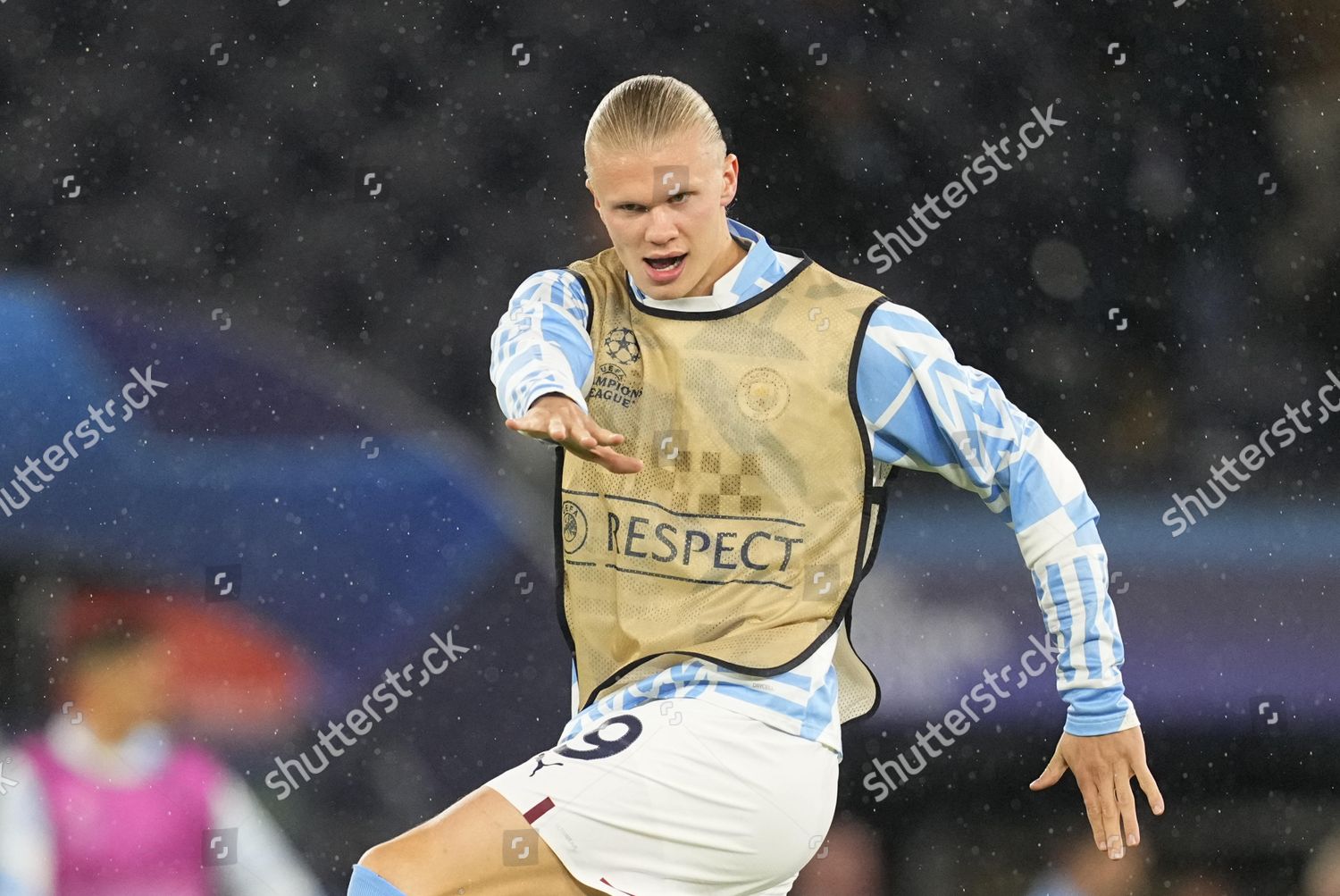 Erling Haaland Manchester City Looks On Editorial Stock Photo - Stock ...