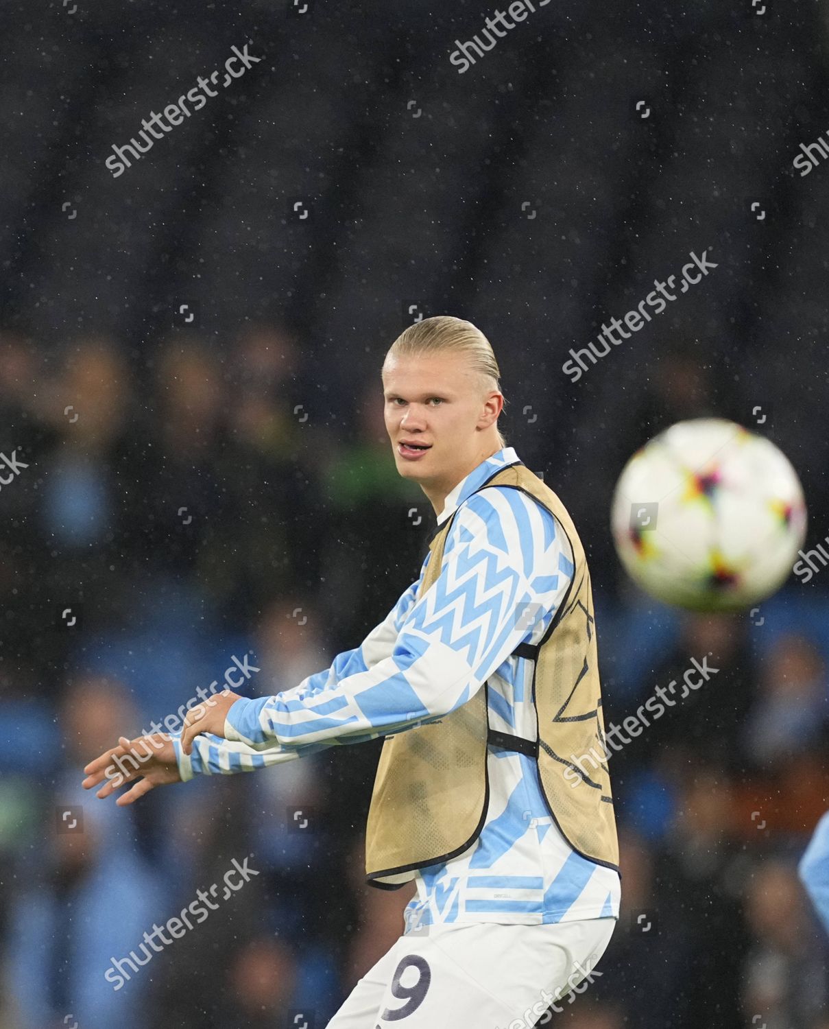 Erling Haaland Manchester City Looks On Editorial Stock Photo - Stock ...