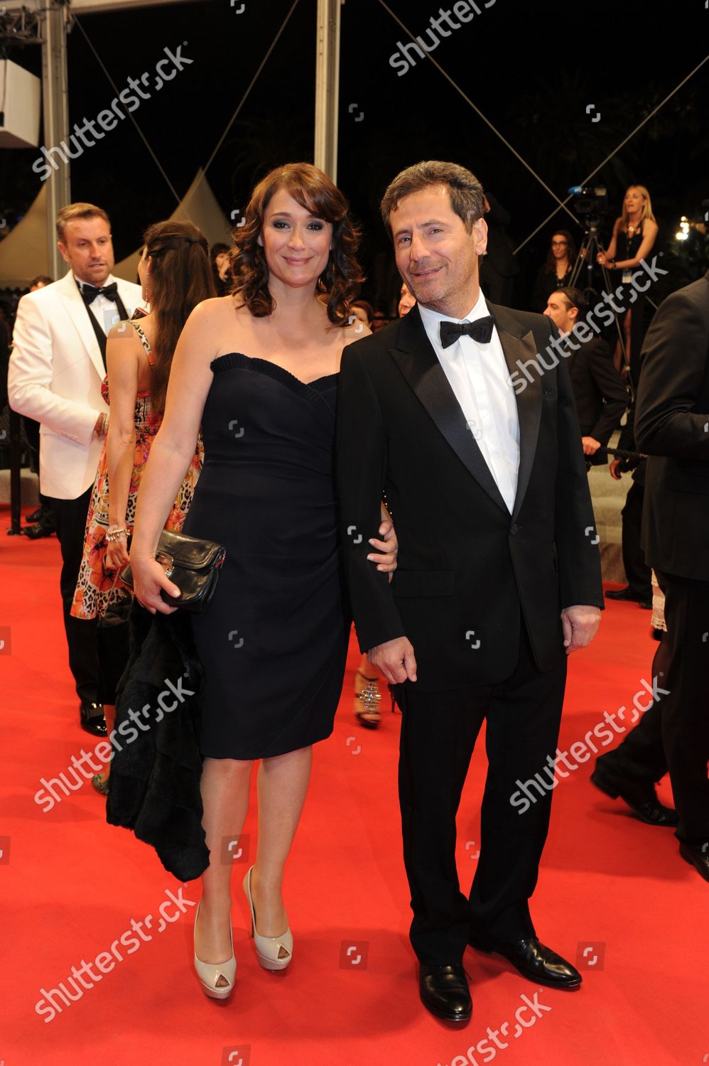 Daniela Lumbroso Eric Ghebali Arrive Screening Editorial Stock Photo ...