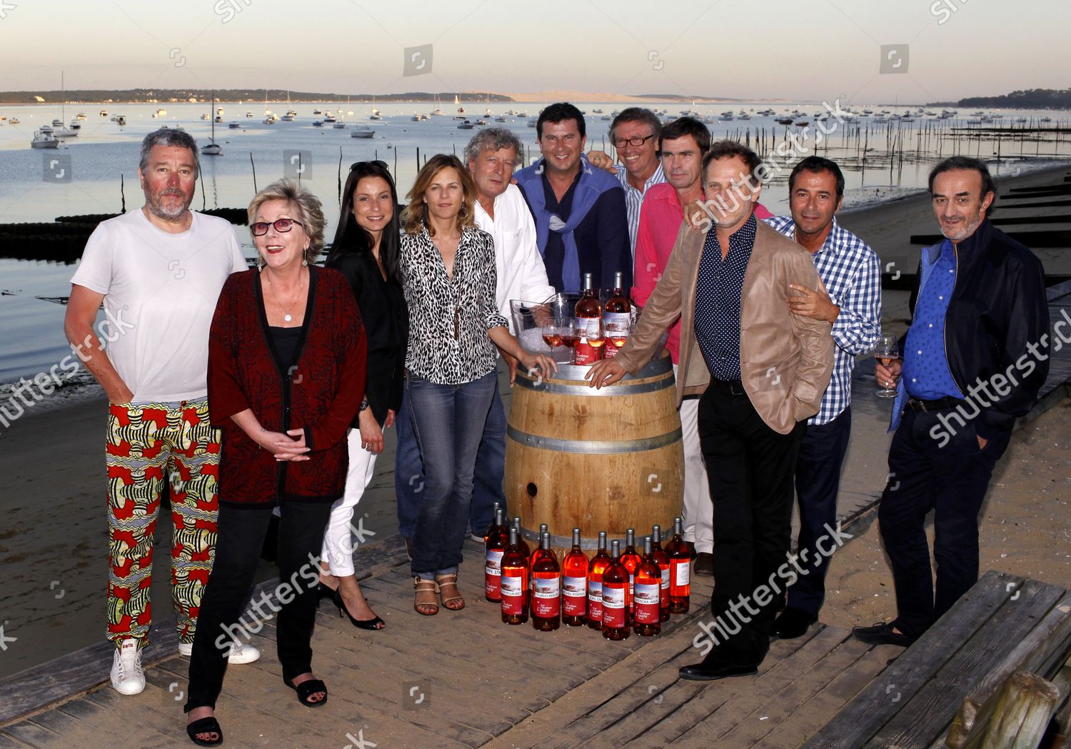 Exclusif Bernard Montiel Natacha Amal Pascal Editorial Stock Photo ...