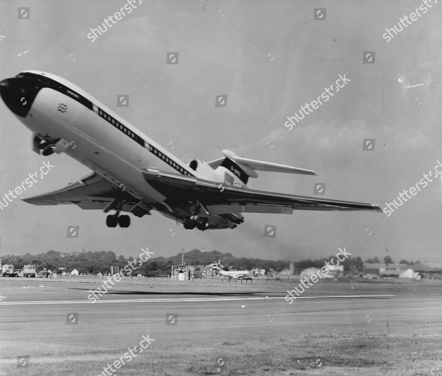 Bea Hawker Siddeley Trident One C Editorial Stock Photo - Stock Image ...