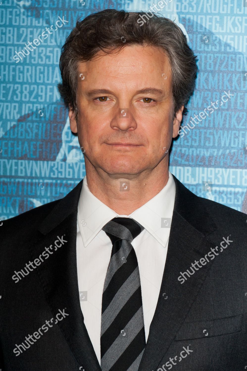 Colin Firth Attending French Premiere Movie Editorial Stock Photo ...