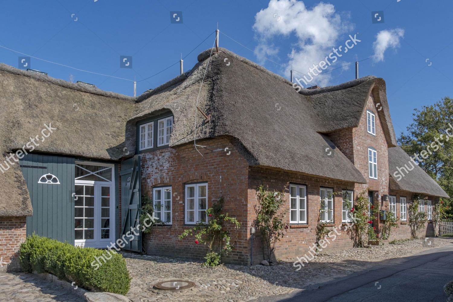Thatched Frisian House Foehr North Frisian Editorial Stock Photo ...
