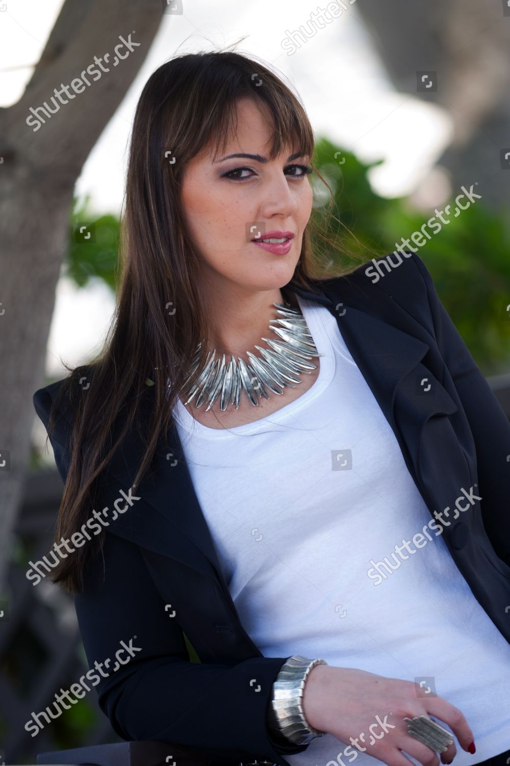 Lebanese Actress Darine Hamze Poses Photocall Editorial Stock Photo ...