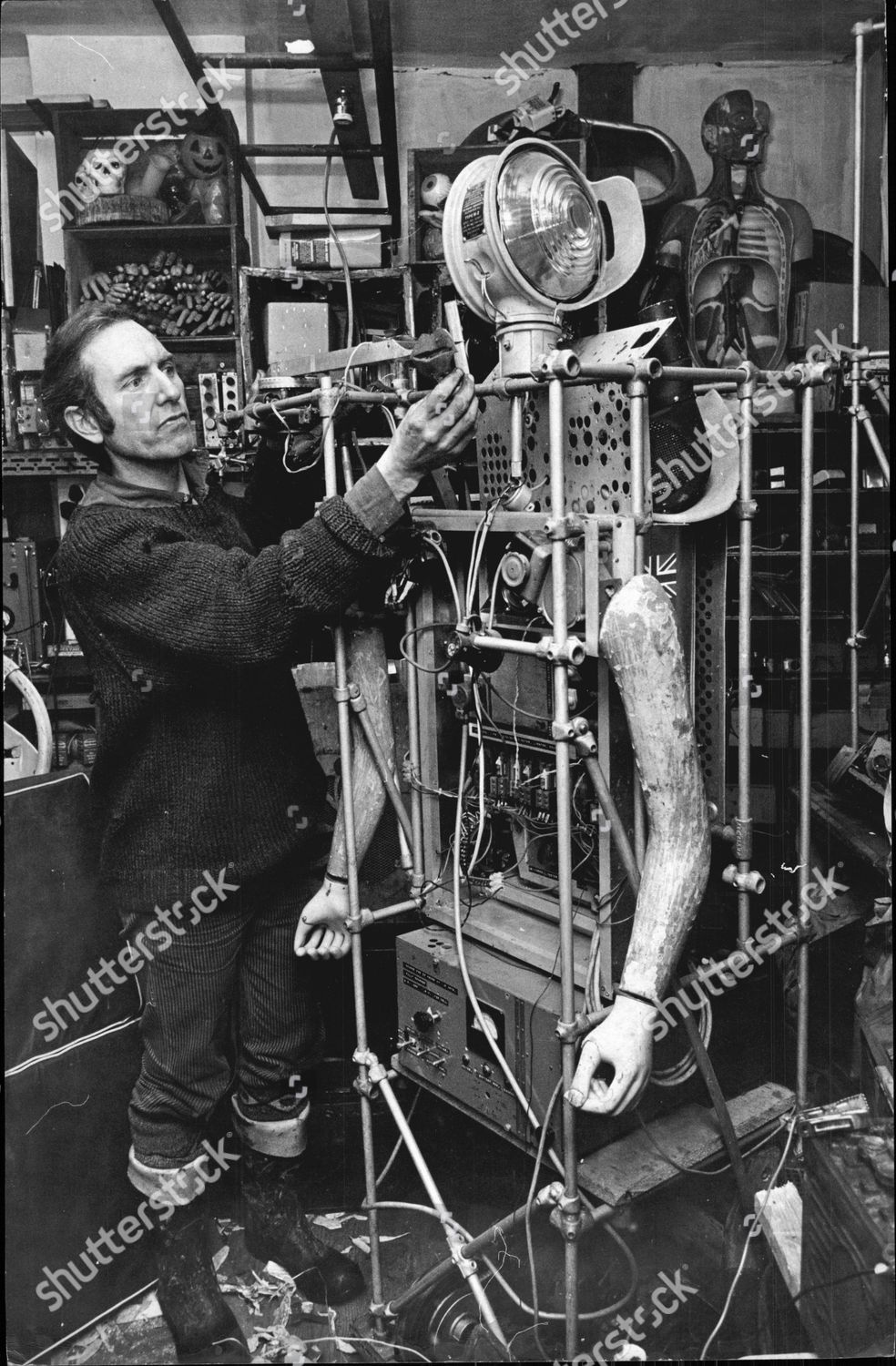Bruce Lacey Bbcs Visual Effects Department Editorial Stock Photo ...
