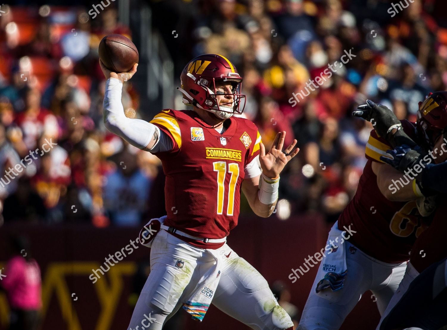 Washington Commanders Quarterback Carson Wentz 11 Editorial Stock Photo ...
