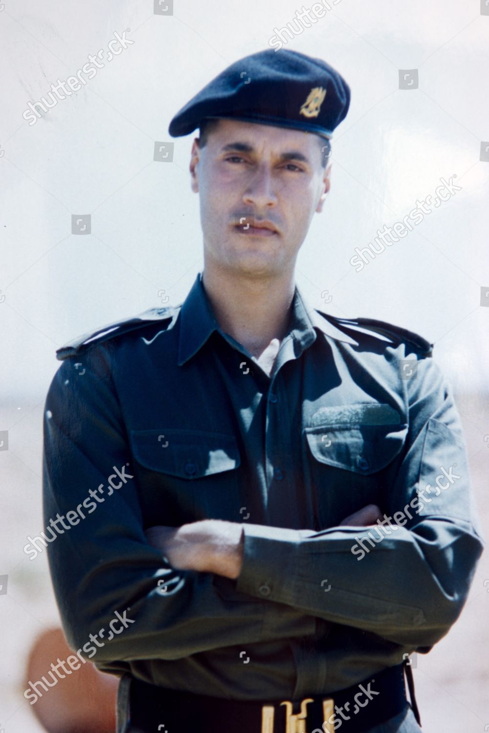 Undated Photo Muammar Gaddafis Son Muatasim - Foto de stock de ...