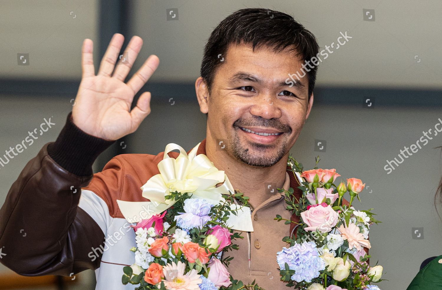 Filipino Politician Former Professional Boxer Manny Editorial Stock ...
