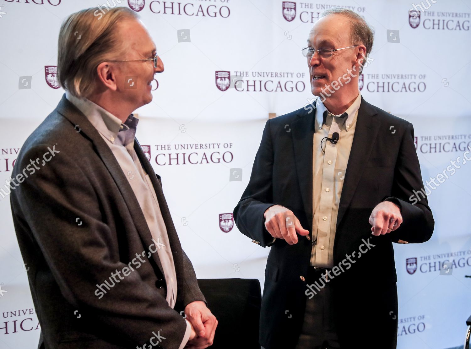 University Chicago Booth School Business Professor Editorial Stock ...