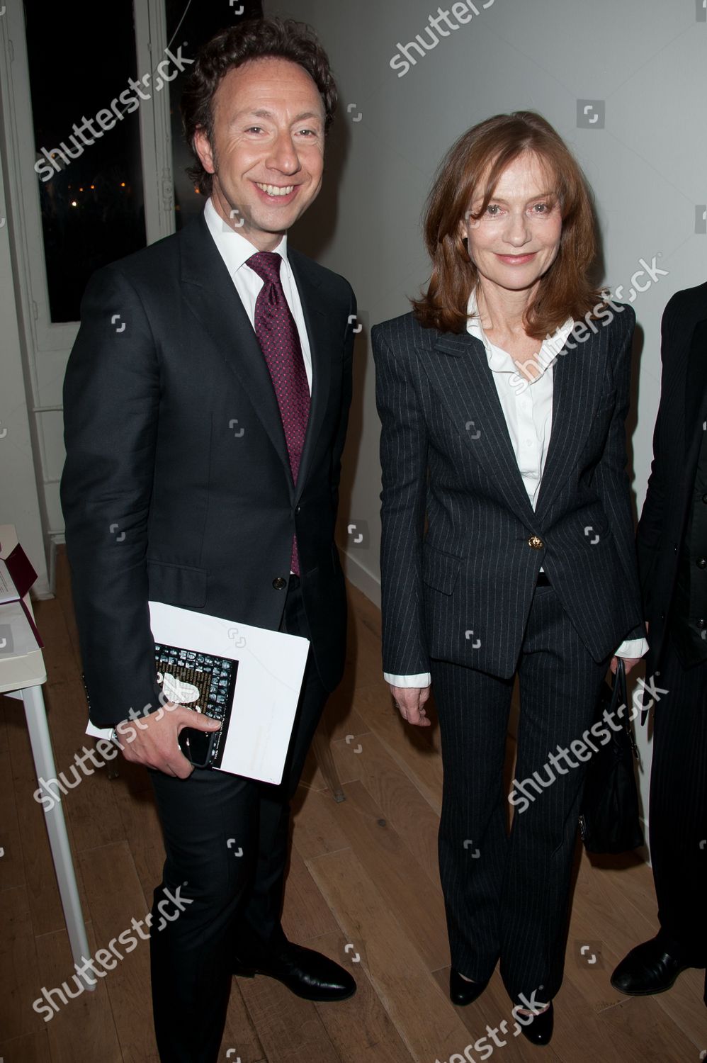 Stephane Bern Isabelle Huppert Attend Romy Editorial Stock Photo ...